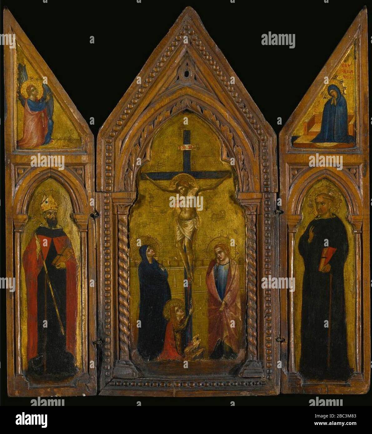 Guglielmo Veneziano - Trittico - Collezione privata Stock Photo - Alamy