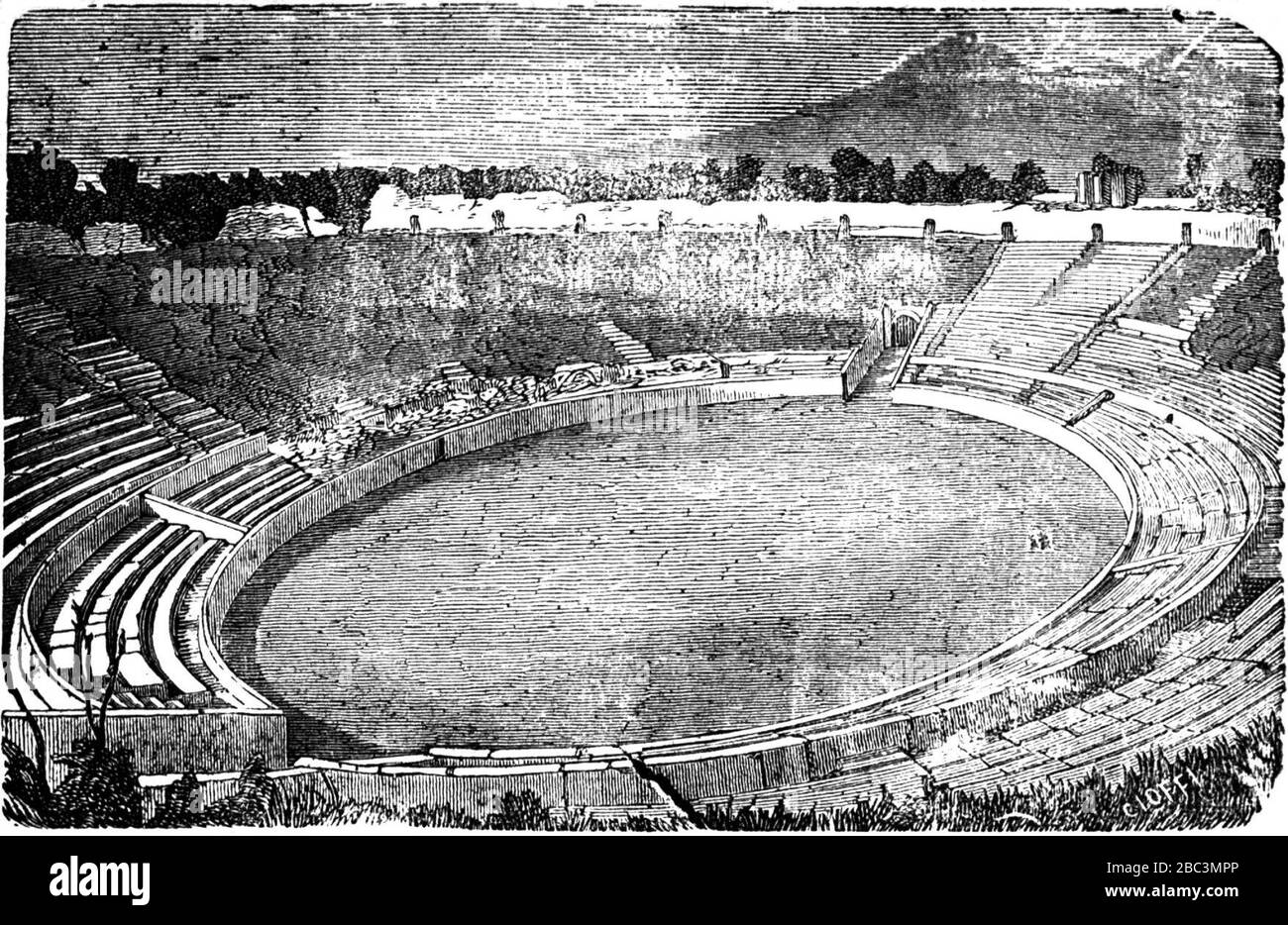 Guida di Pompei illustrata p098 Stock Photo - Alamy