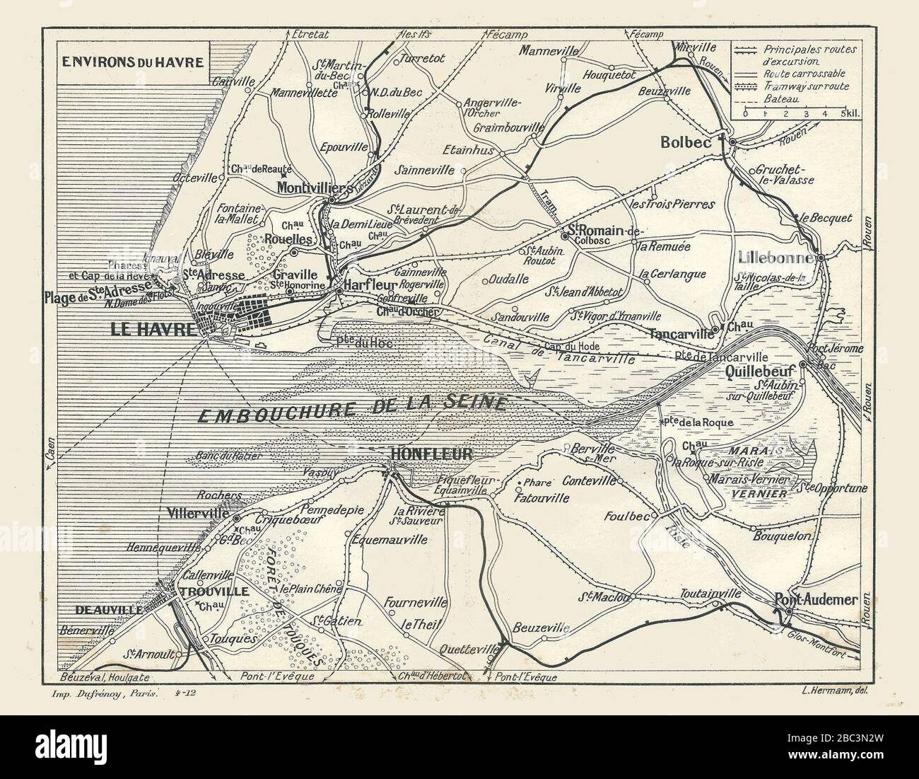 Carte du havre hi-res stock photography and images - Alamy