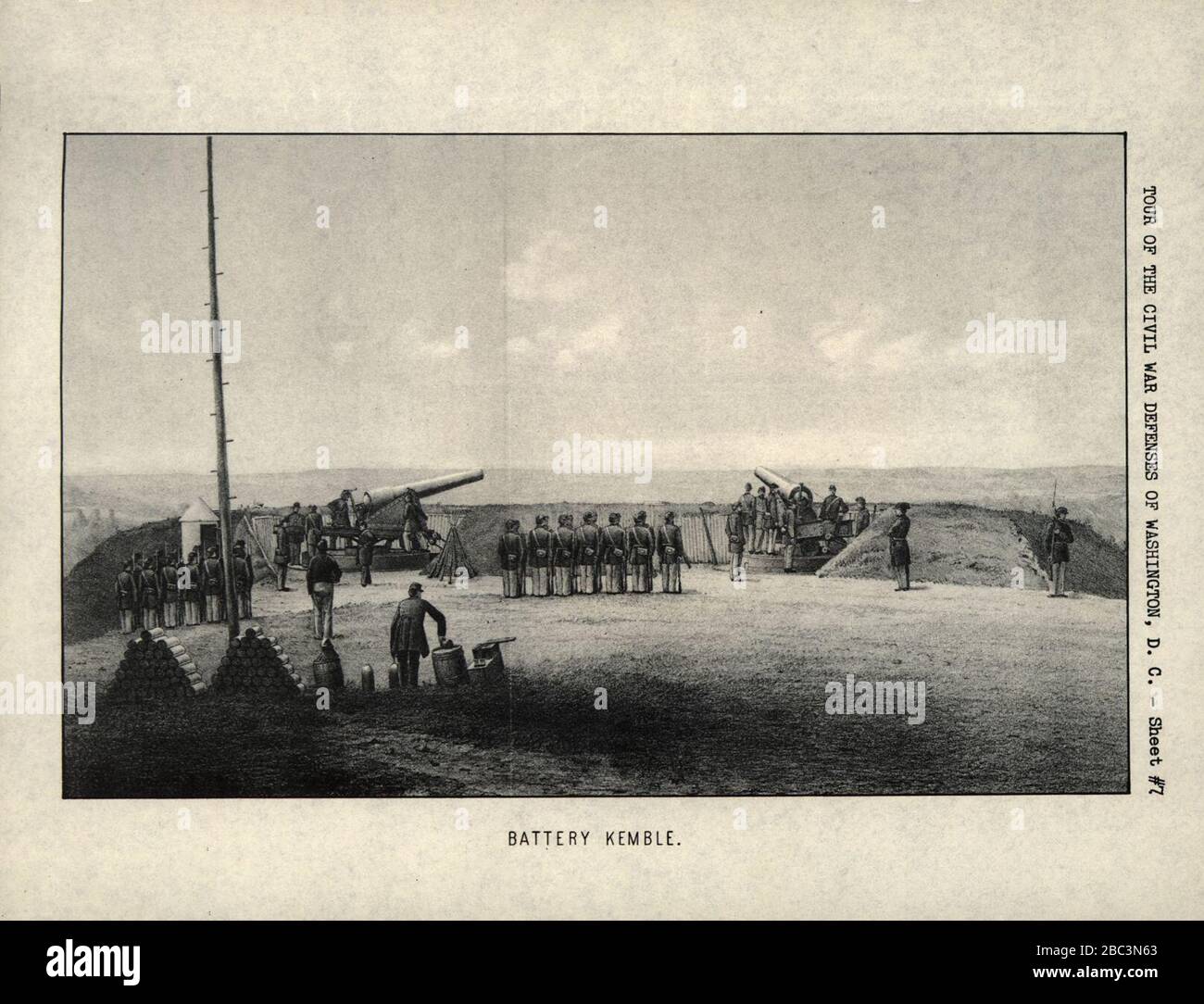 Guide leaflets for the tour of historic Civil War defenses, Washington ...