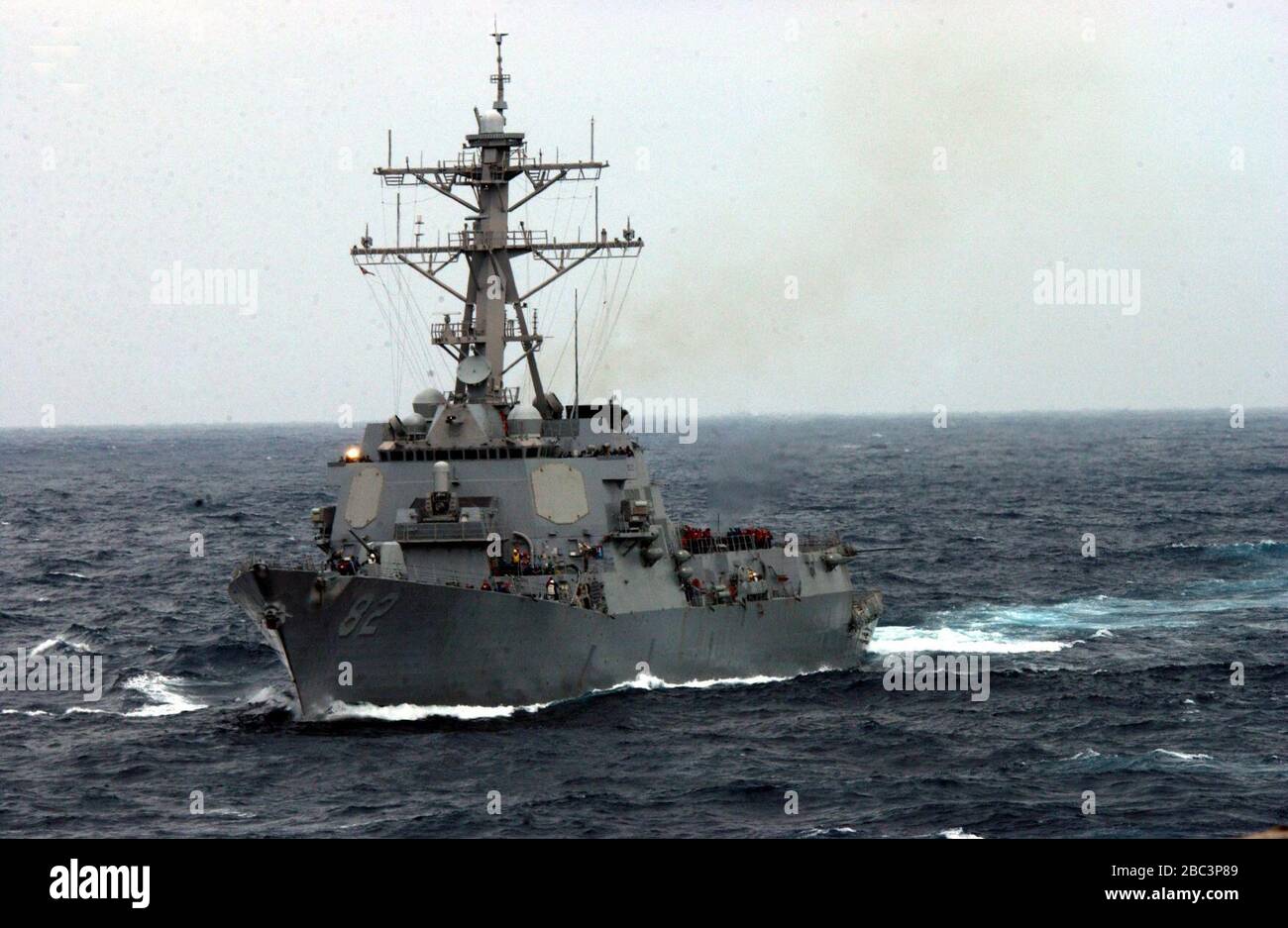 Guided missile destroyer USS Lassen (DDG 82 Stock Photo - Alamy