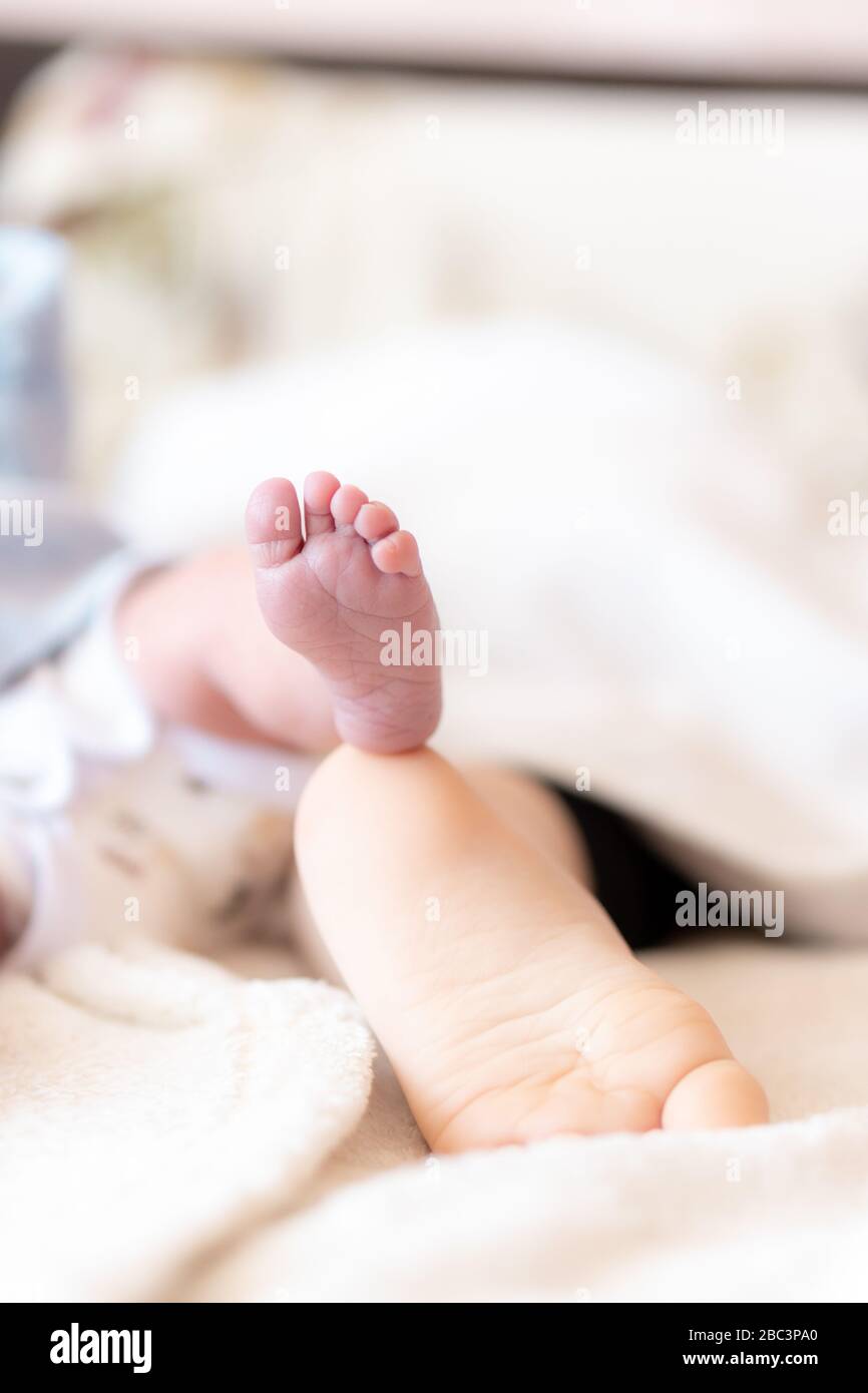 Baby feet hospital hi-res stock photography and images - Alamy