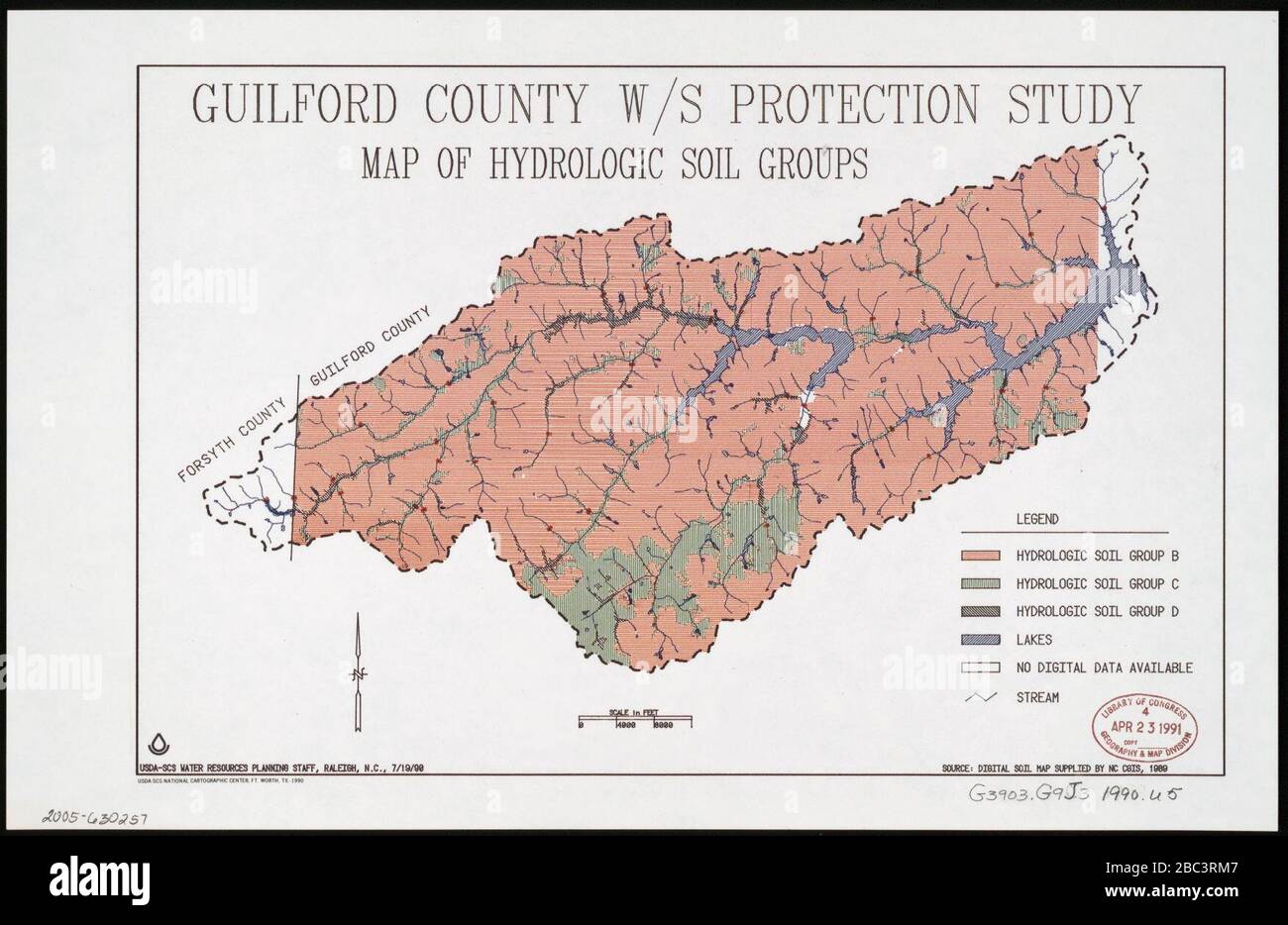 Guilford county map hi-res stock photography and images - Alamy