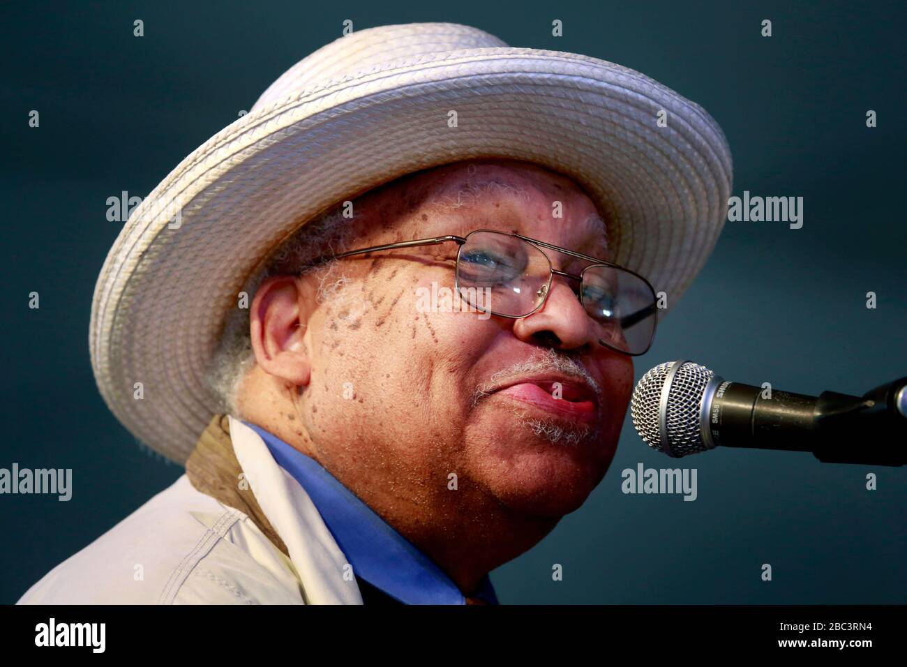 Ellis Marsalis, legendary and bebop and jazz pianist. With son Delfeayo ...