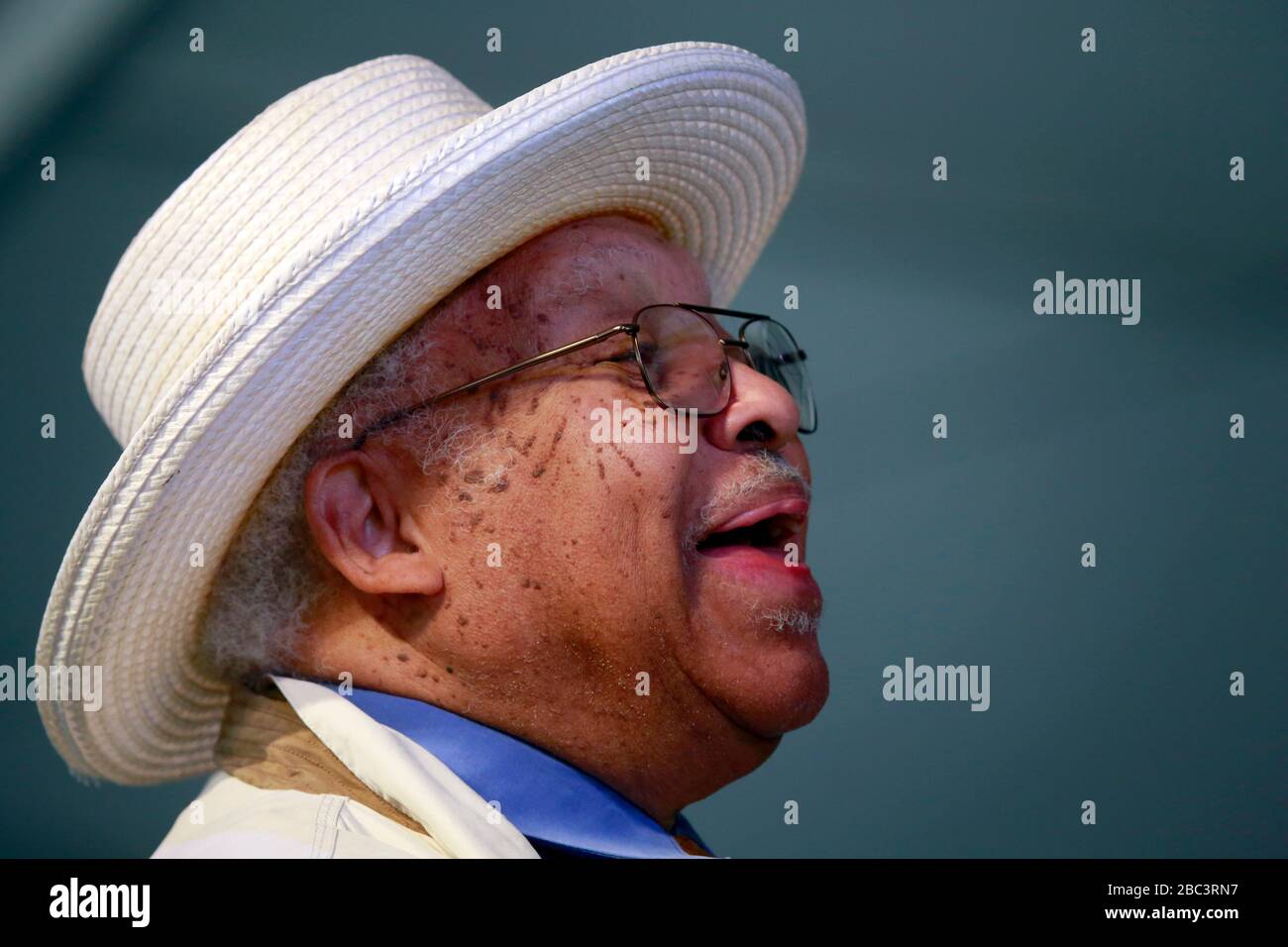 Ellis Marsalis, legendary and bebop and jazz pianist. With son Delfeayo ...