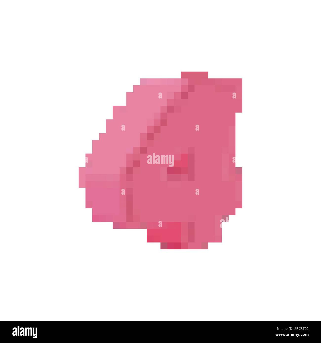 4 number pixel art. cartoon font. 8 bit four numeral Children alphabet ...