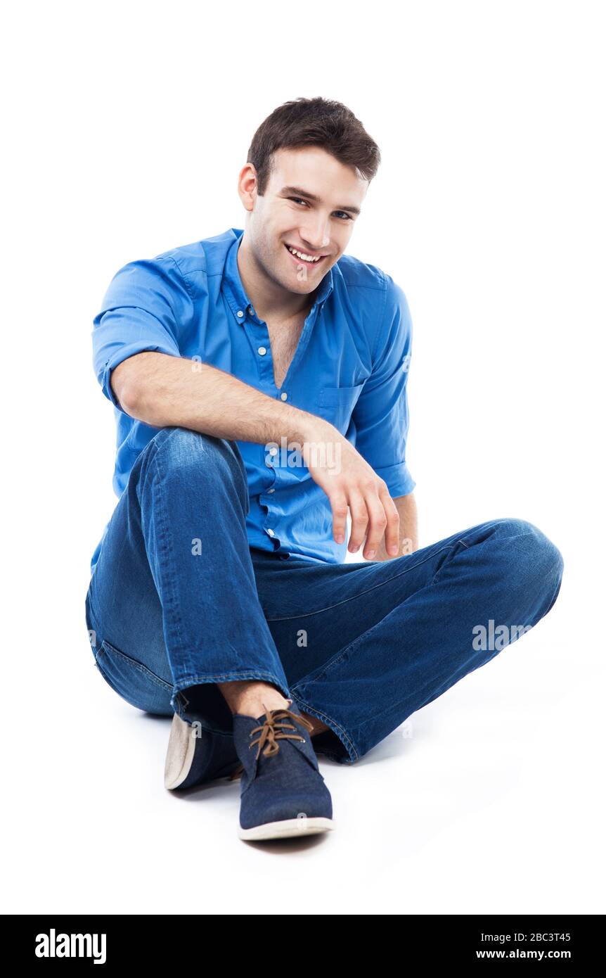 Handsome white man hi-res stock photography and images - Alamy