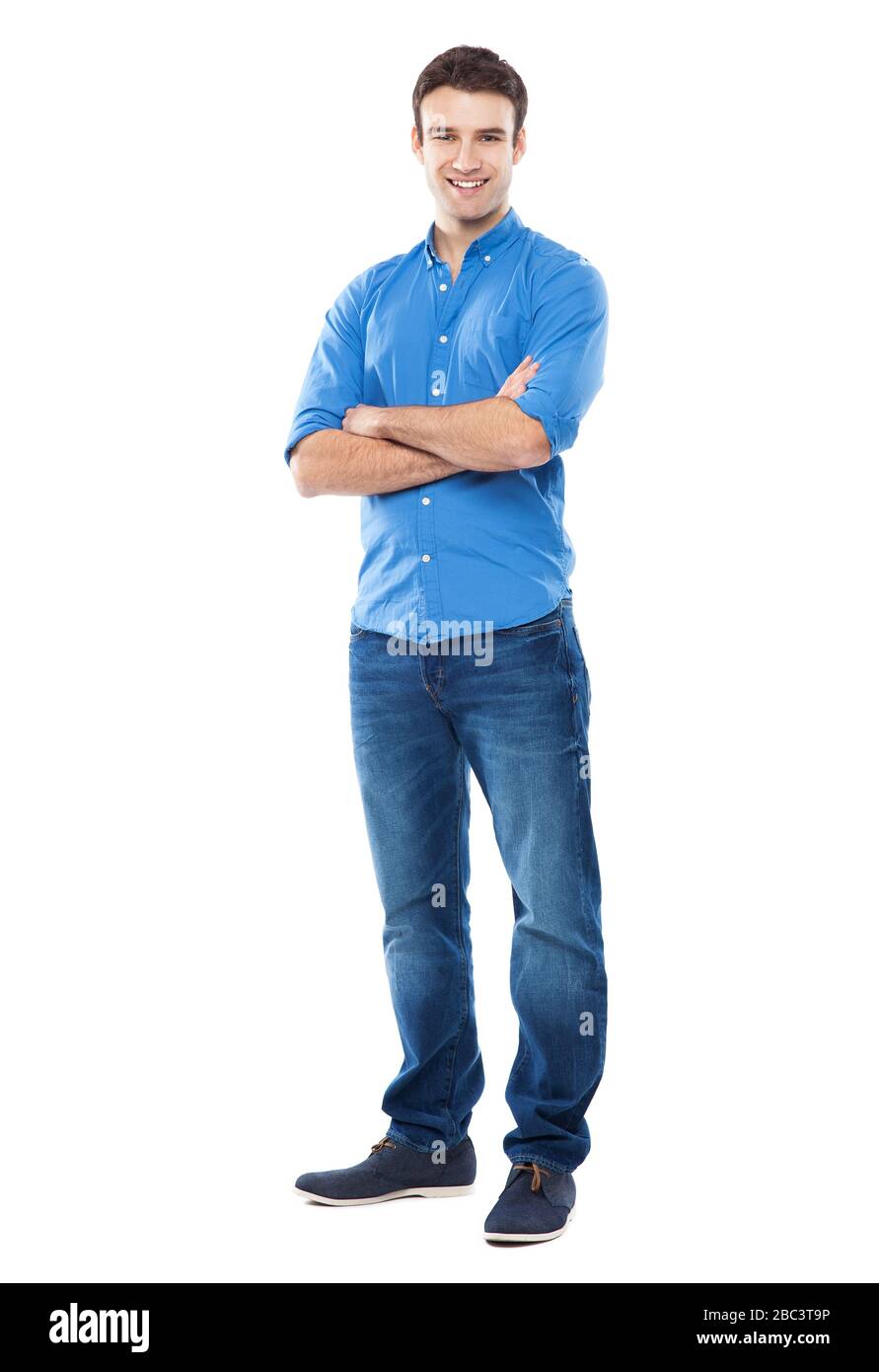 Full body person white background hi-res stock photography and images ...