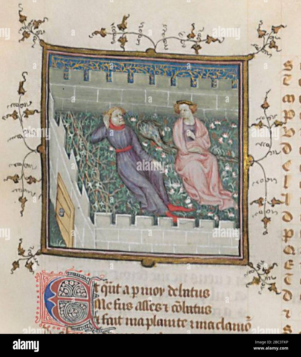 Guillaume de Machaut et l‥99aigle Stock Photo - Alamy