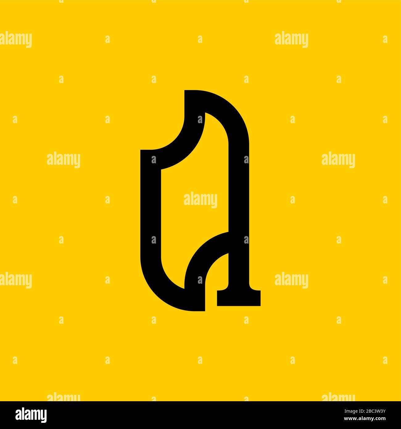 Q letter old Russian font. National Folk alphabet Russia. Retro ABC ...