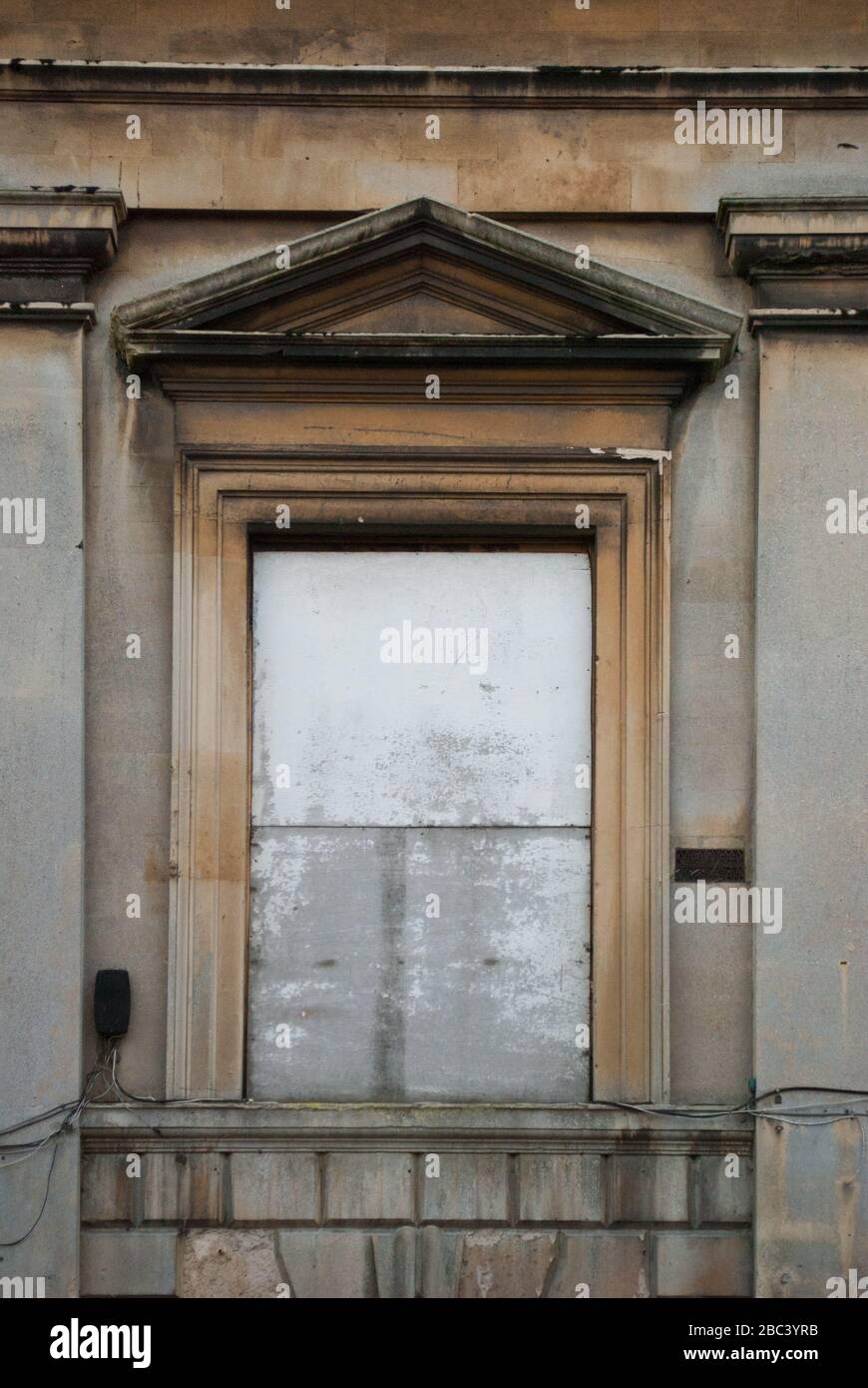 Abandoned Derelict Classic Stone Heritage Architecture Building Detail ...