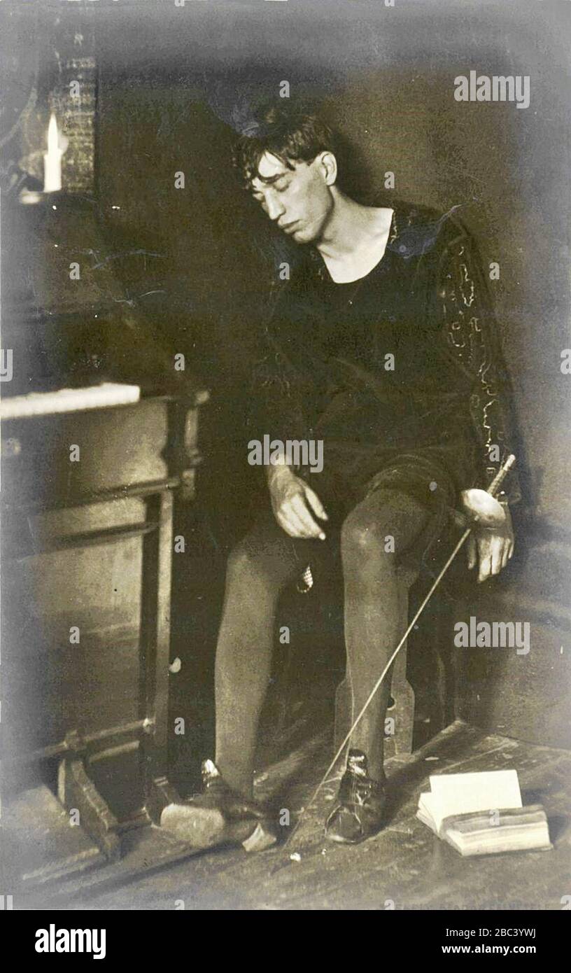 Gulácsy Lajos (Székely Aladár felvétele Stock Photo - Alamy