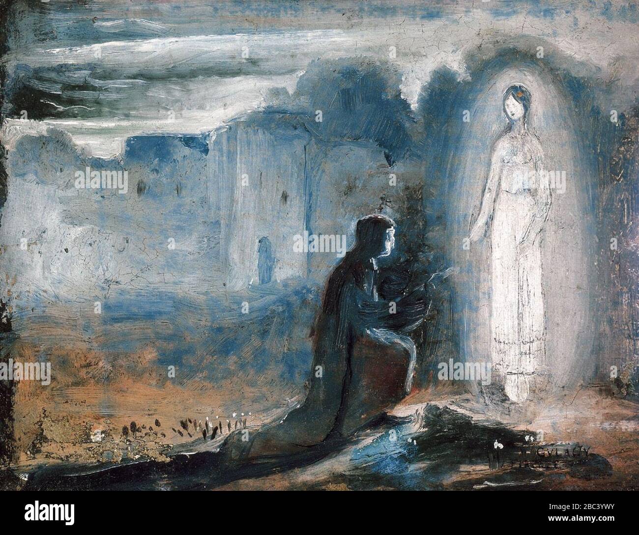 Gulácsy Vision 1903 Stock Photo - Alamy