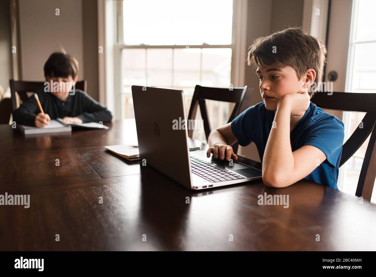 Pandemic boys hi-res stock photography and images - Alamy