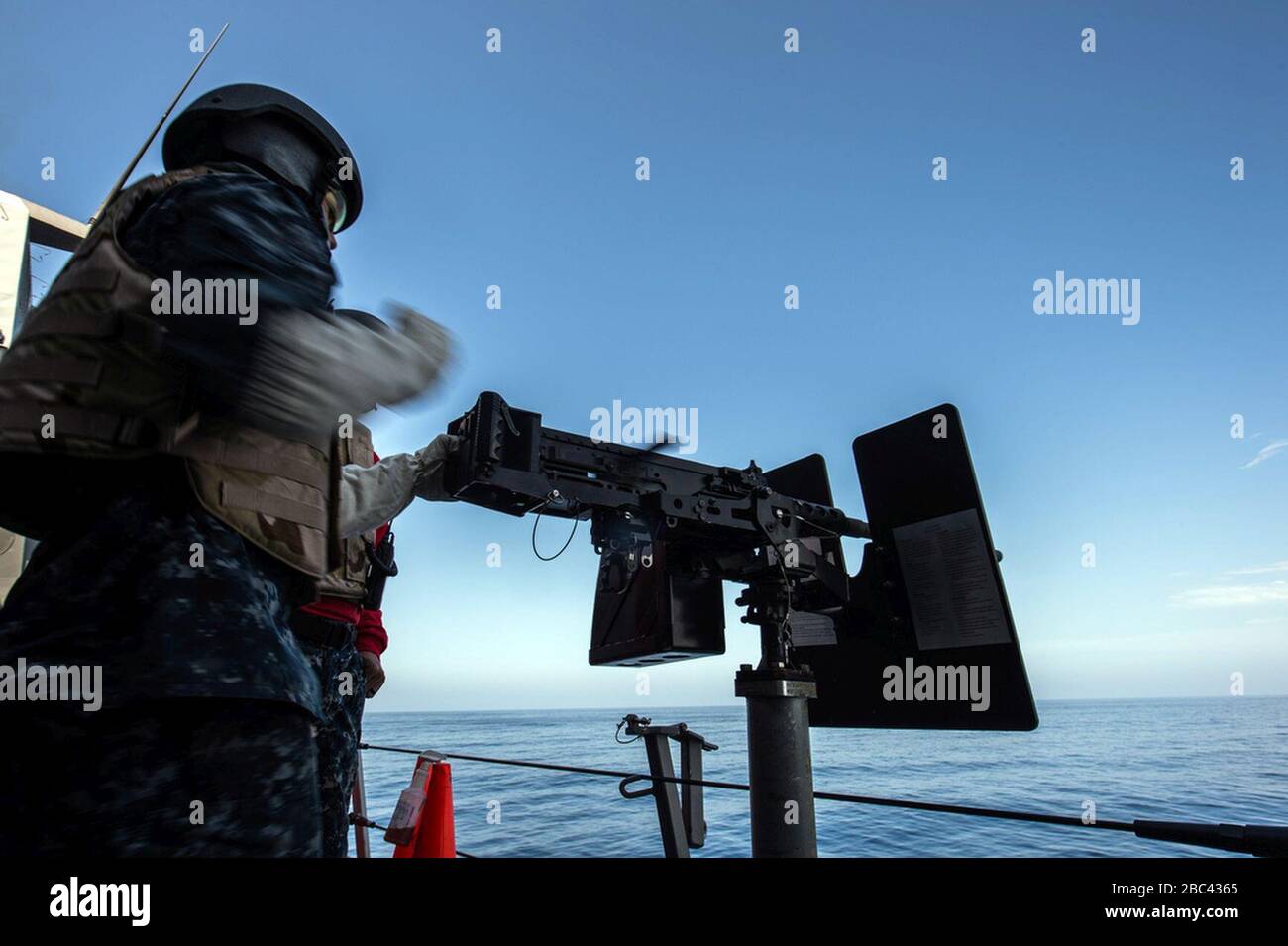Gunner's Mate aboard USS Anchorage (LPD Stock Photo - Alamy