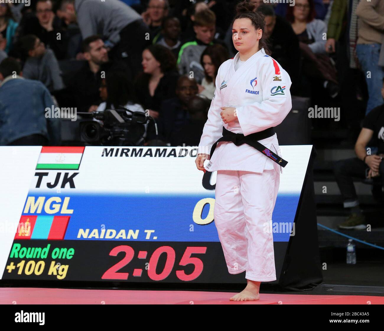 Paris, France - 09th Feb, 2020: Clemence Eme, Women's -70 kg (Credit ...