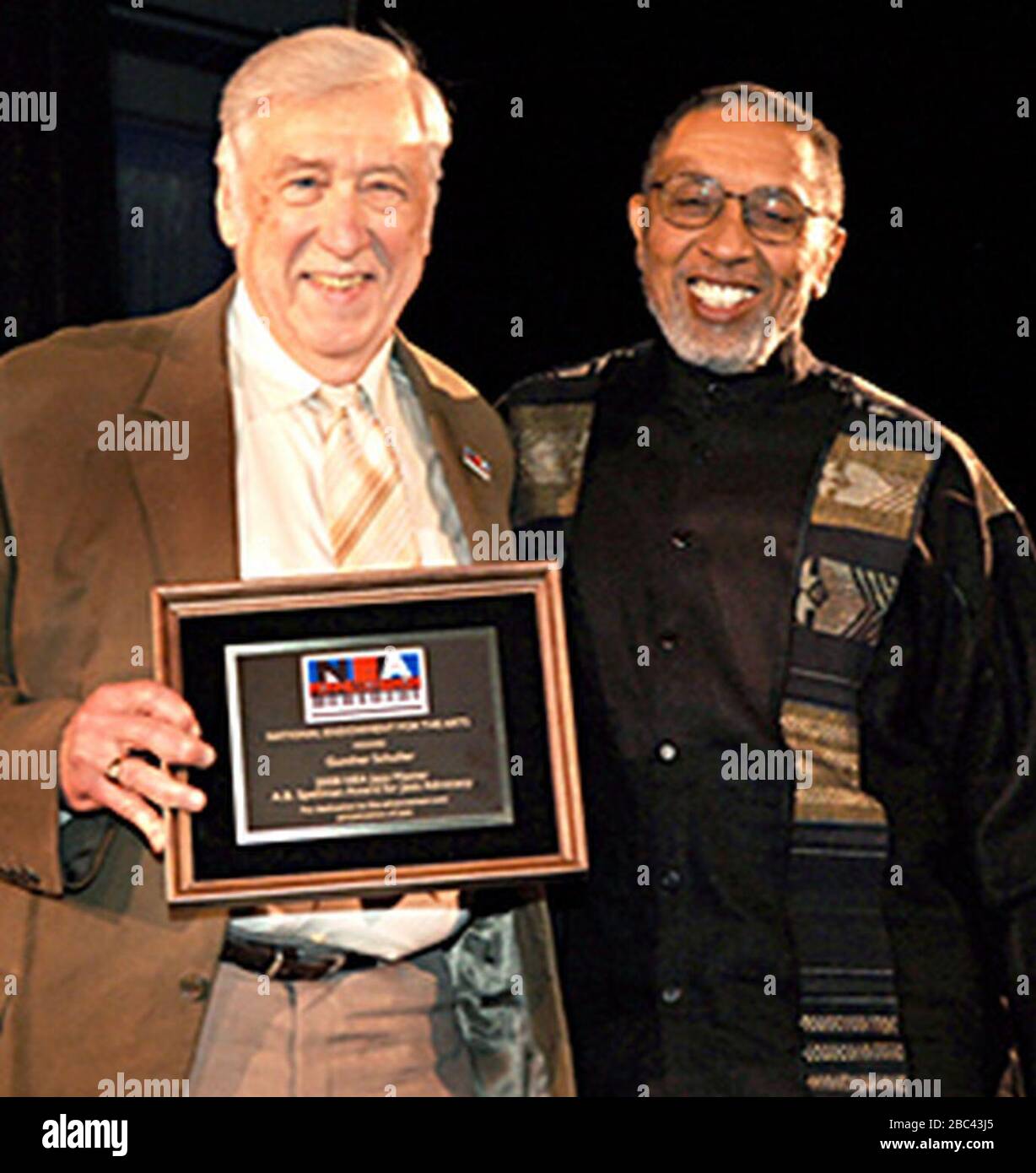 Gunther Schuller and A.B. Spellman Stock Photo - Alamy