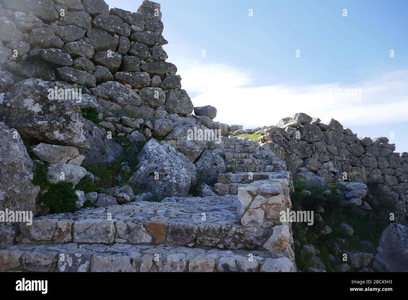 Midea Archaeological Site Stock Photo - Alamy