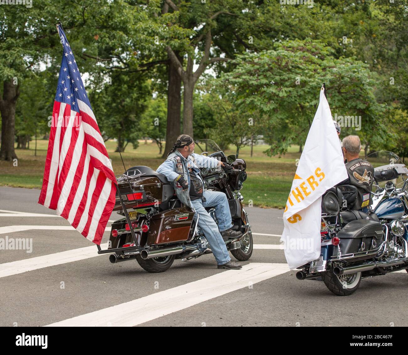 Vietnam veterans on motorcycles hi-res stock photography and images - Alamy