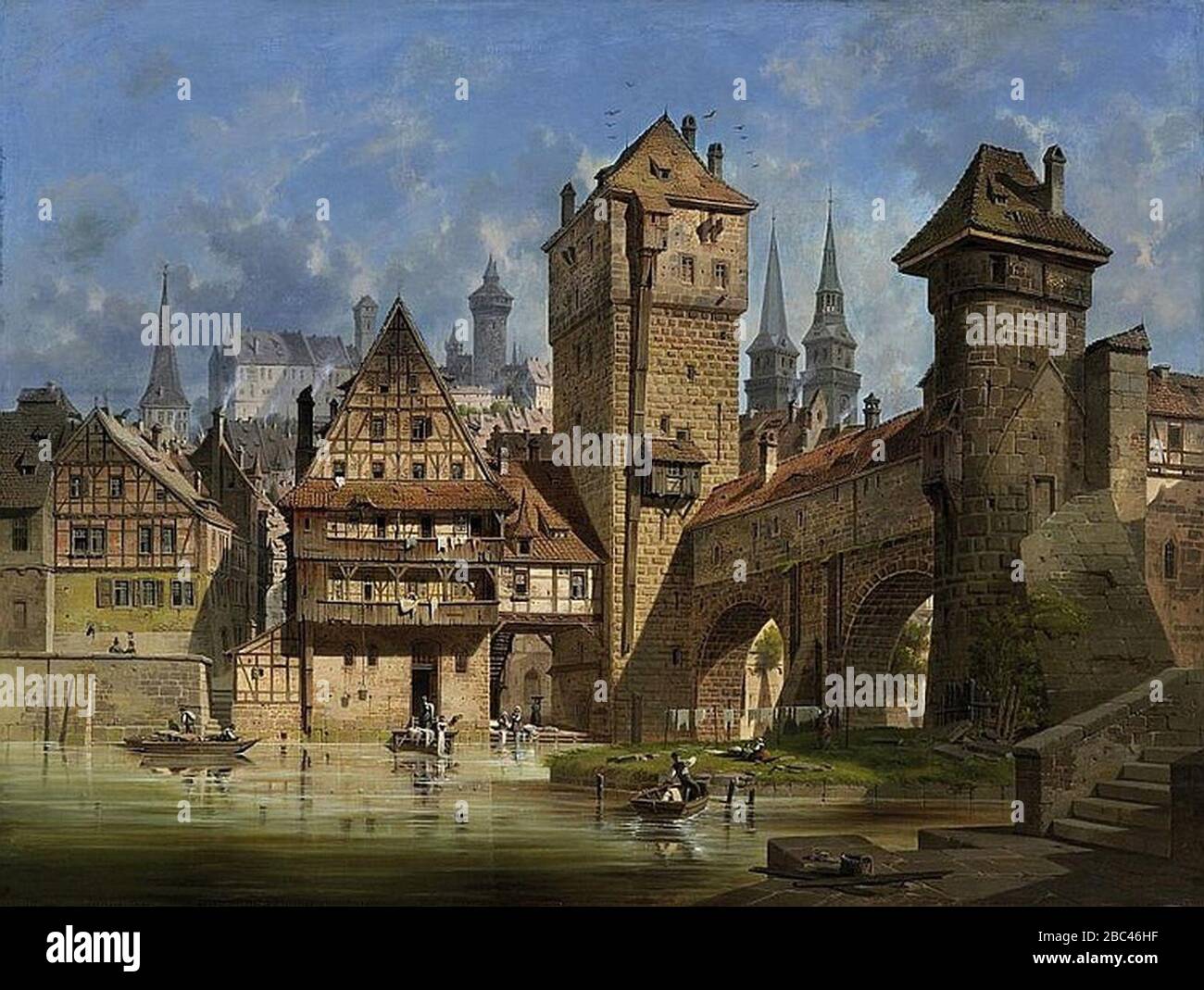 Gustav Adolf Hahn - Nürnberg Stock Photo - Alamy