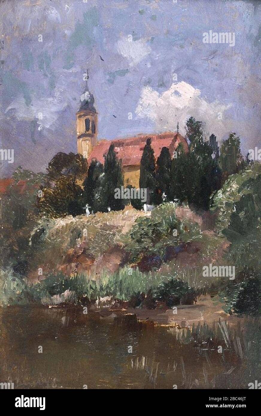 Gustav Adolf Thamm Maria am Wasser Stock Photo - Alamy