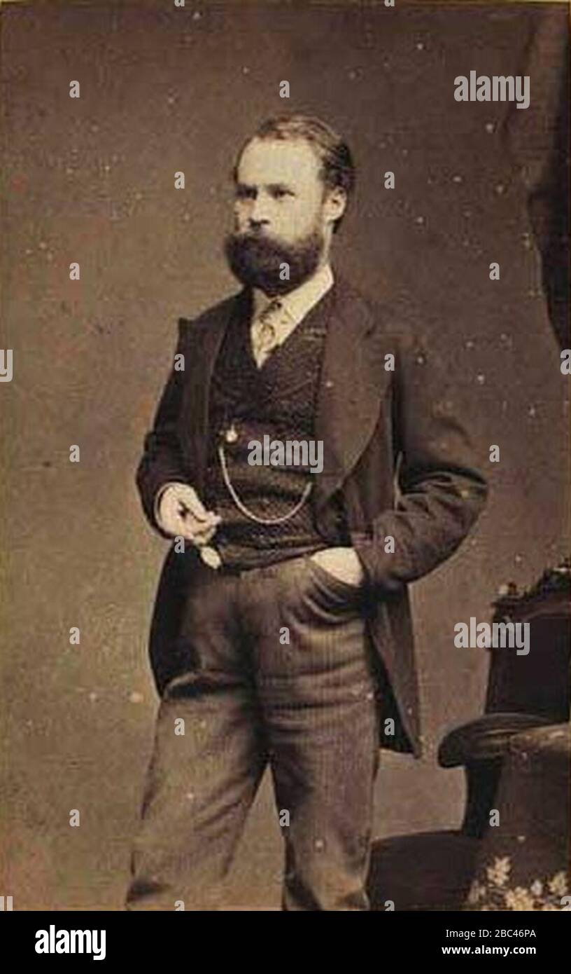 Gustav Adolph Falck by Hansen Schou & Weller Stock Photo - Alamy