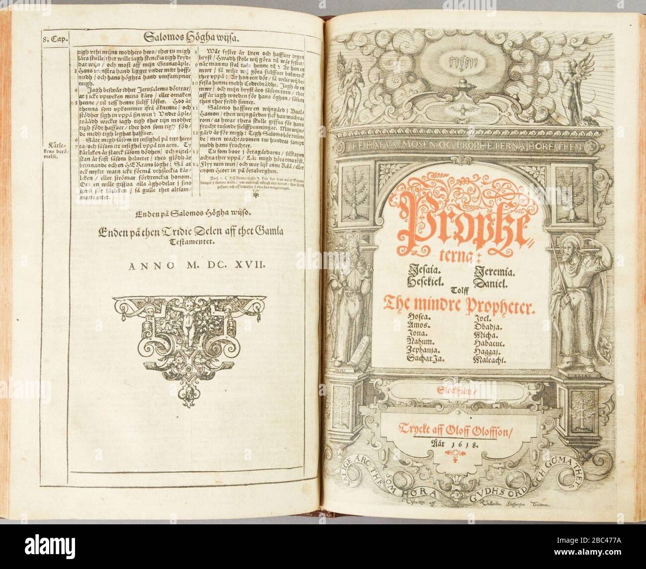 Gustav II Adolfs bibel 1618 - Song of Solomon ch. 8 Major Prophets and ...