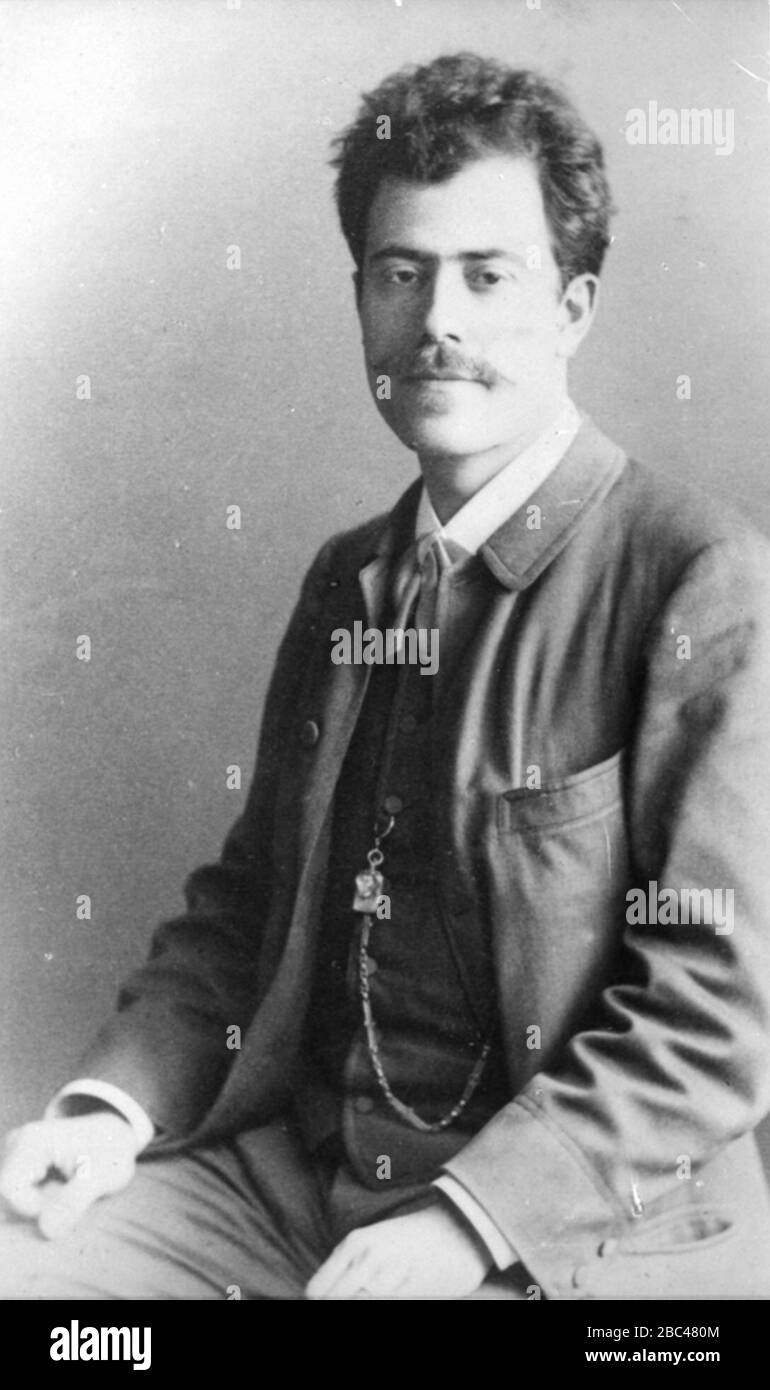 Gustav Mahler 1860 1911 High Resolution Stock Photography and Images ...