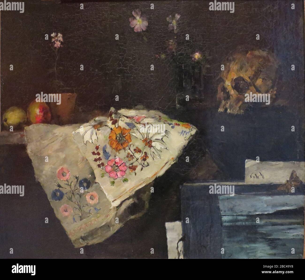 'Still Life' by Bernt Grønvold, c. 1880 Stock Photo - Alamy