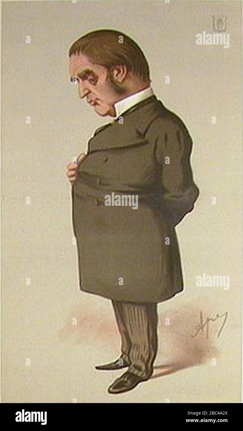 William Gull Vanity Fair 18 December 1875 Stock Photo - Alamy