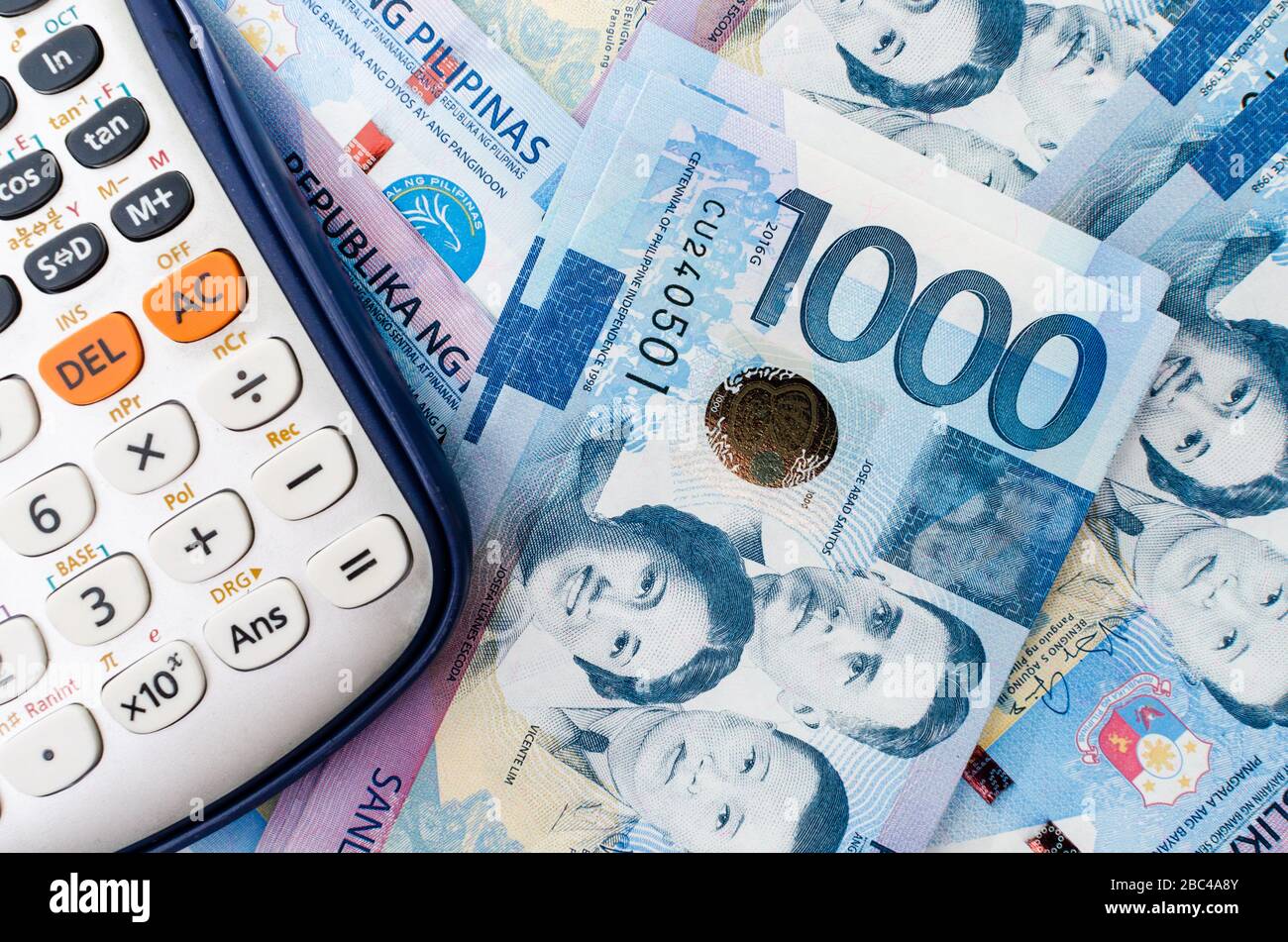 Philippine money 1000 hi-res stock photography and images - Alamy
