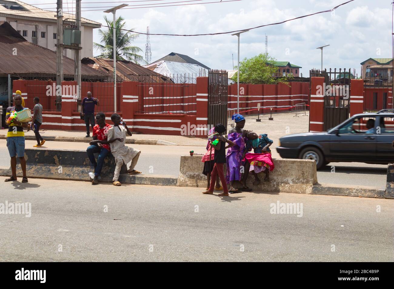 Homeless peoples in the street of Africa Stock Photo - Alamy