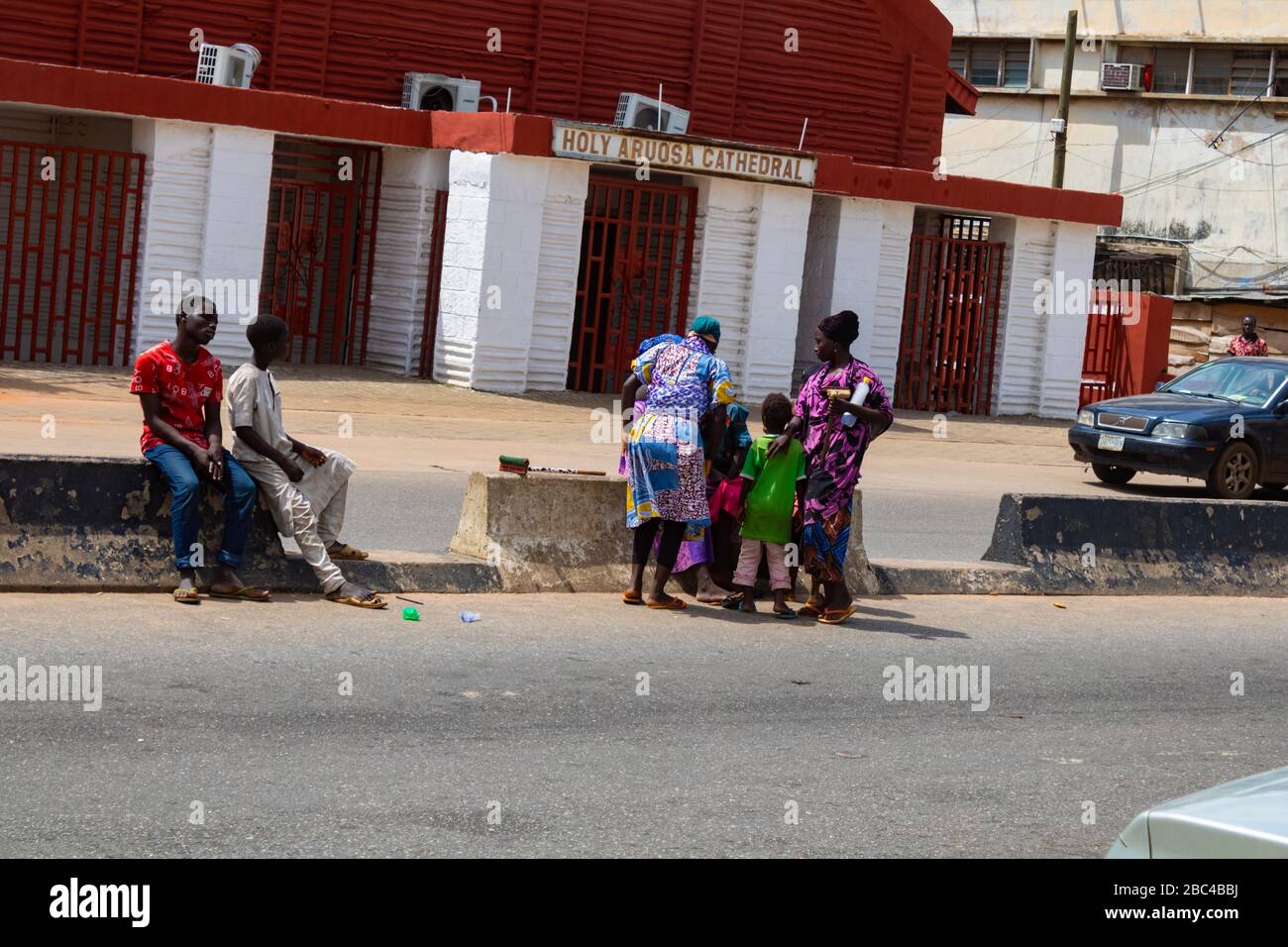 Homeless peoples in the street of Africa Stock Photo - Alamy