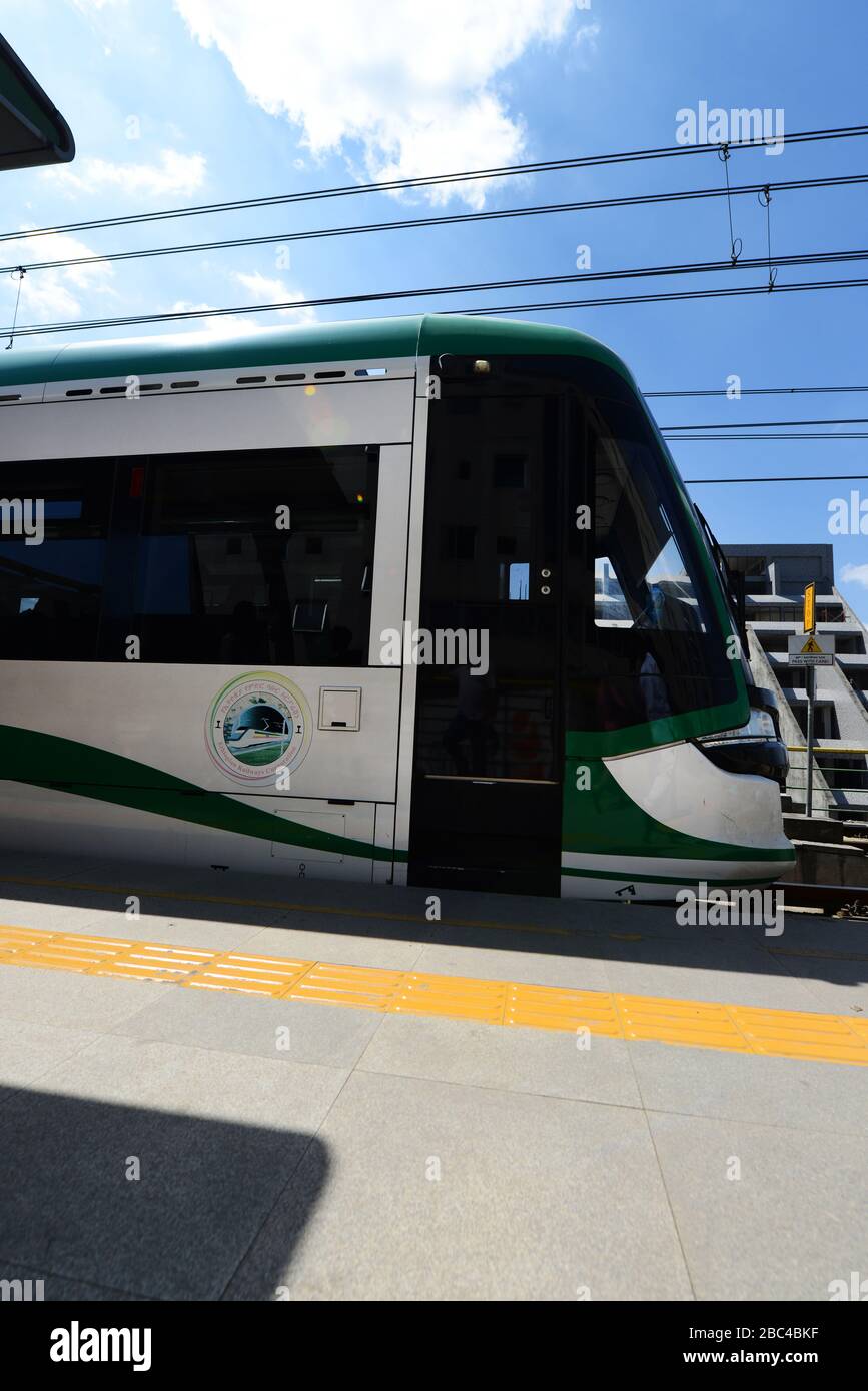 Modern light rail hi-res stock photography and images - Alamy