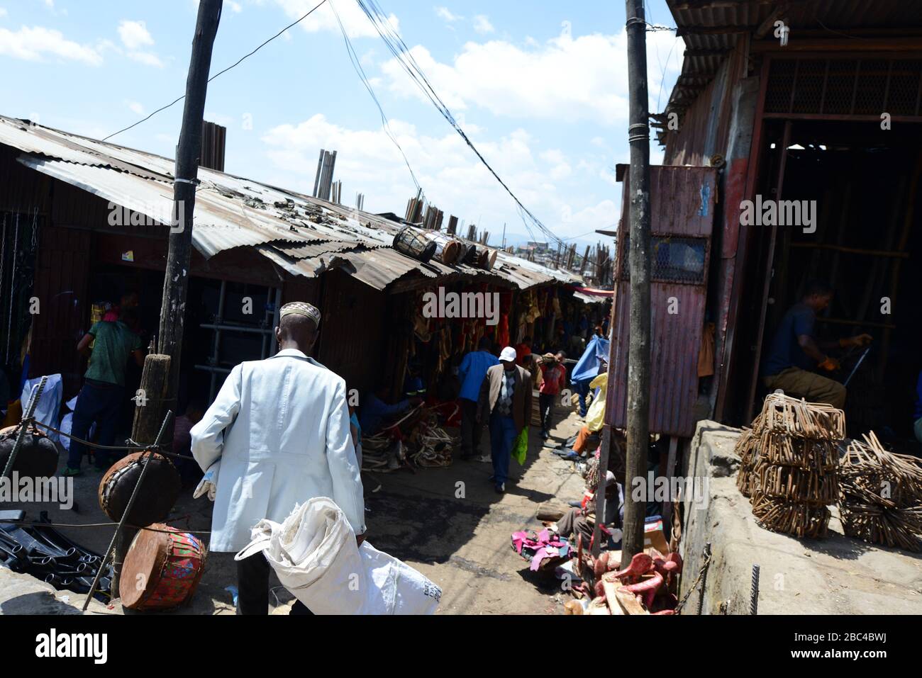 The Mercato market in Addis Ababa is one of the largest open air ...