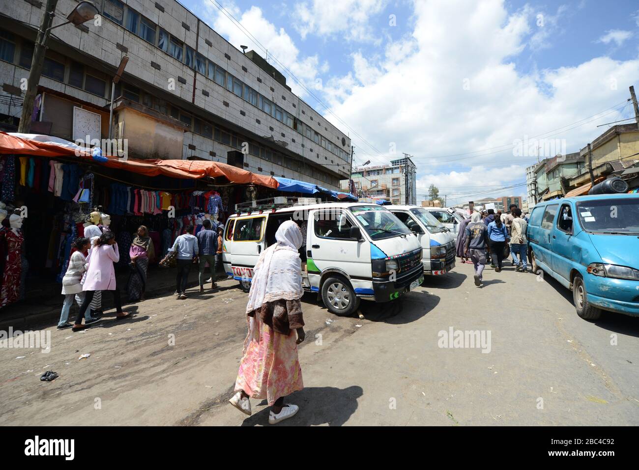 The Mercato market in Addis Ababa is one of the largest open air ...