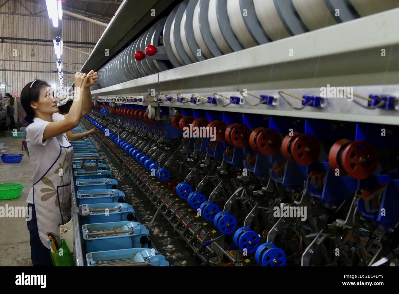 Production Of Silk High Resolution Stock Photography and Images - Alamy