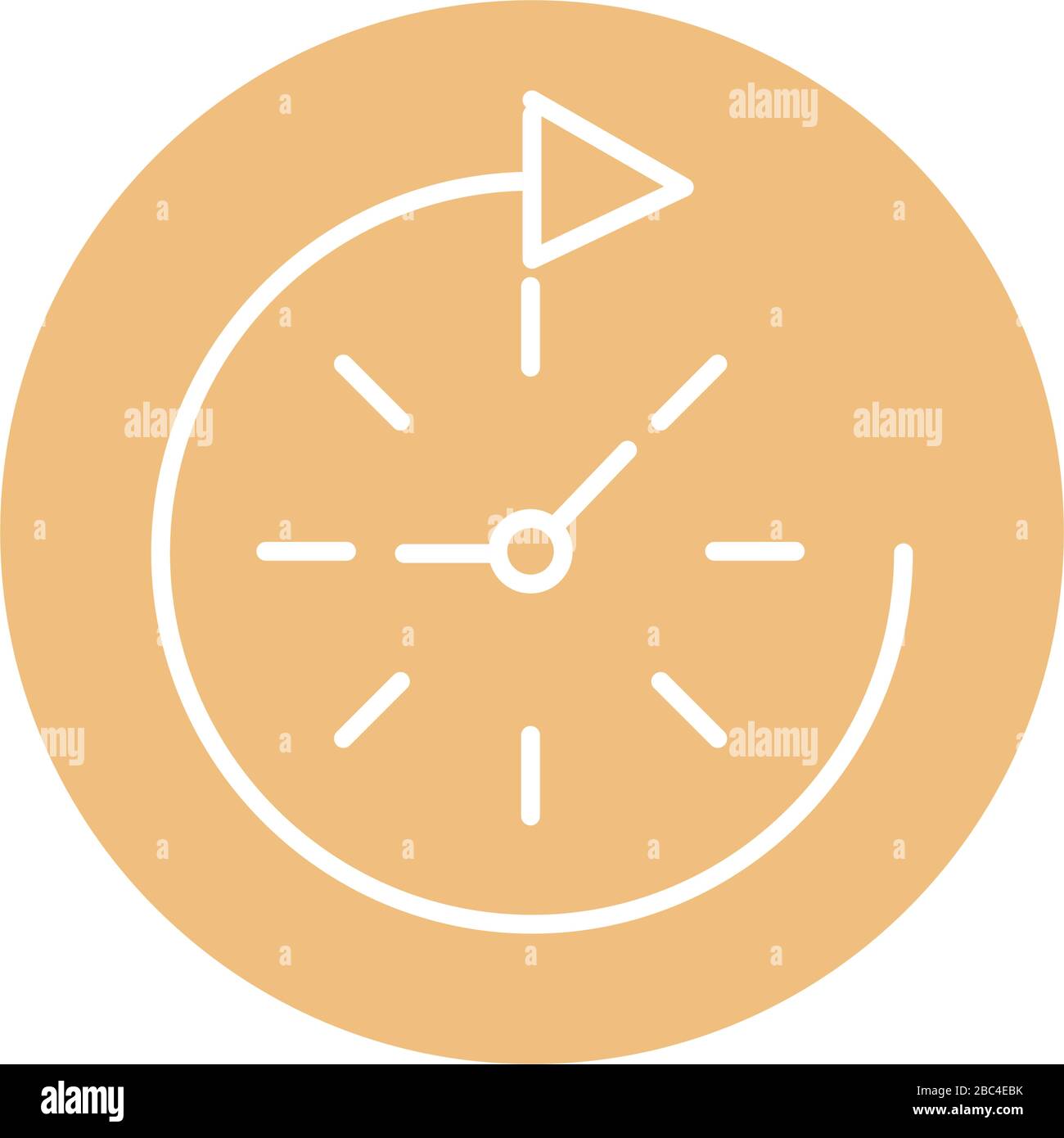 speed clock time cargo shipping related delivery vector illustration ...