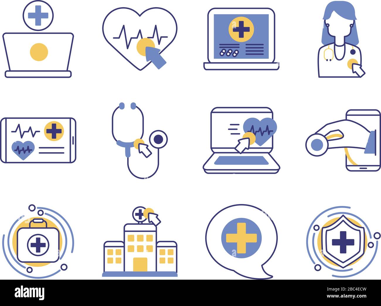 Hospital story Stock Vector Images - Alamy