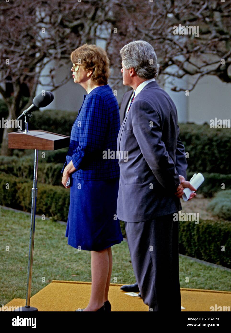 Janet Reno, State's Attorney for Miami-Dade County, Florida, left, is ...