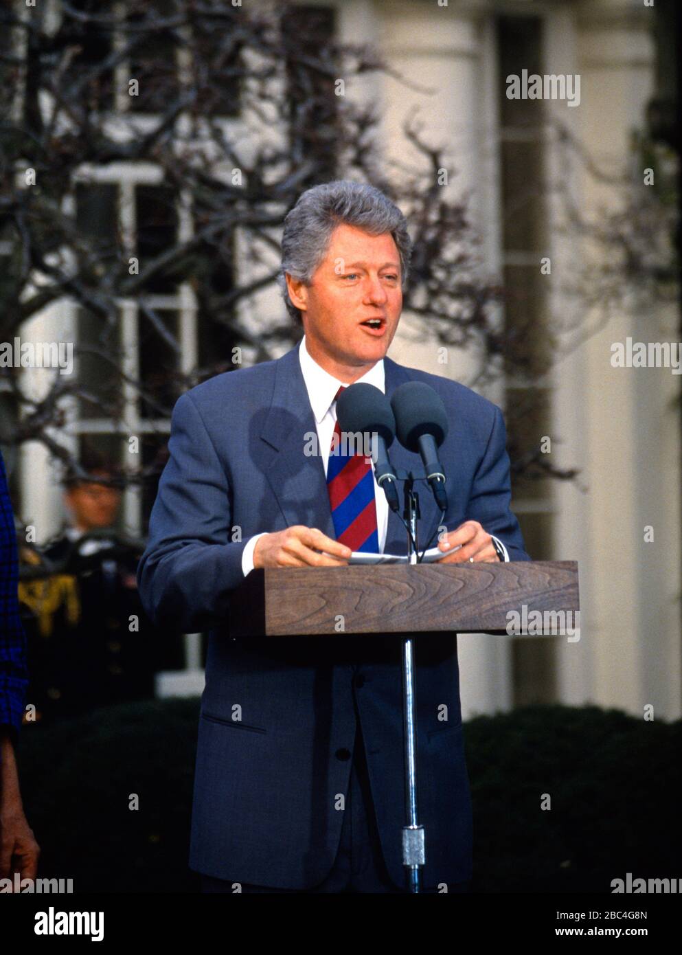 United States President Bill Clinton introduces Janet Reno, State's ...