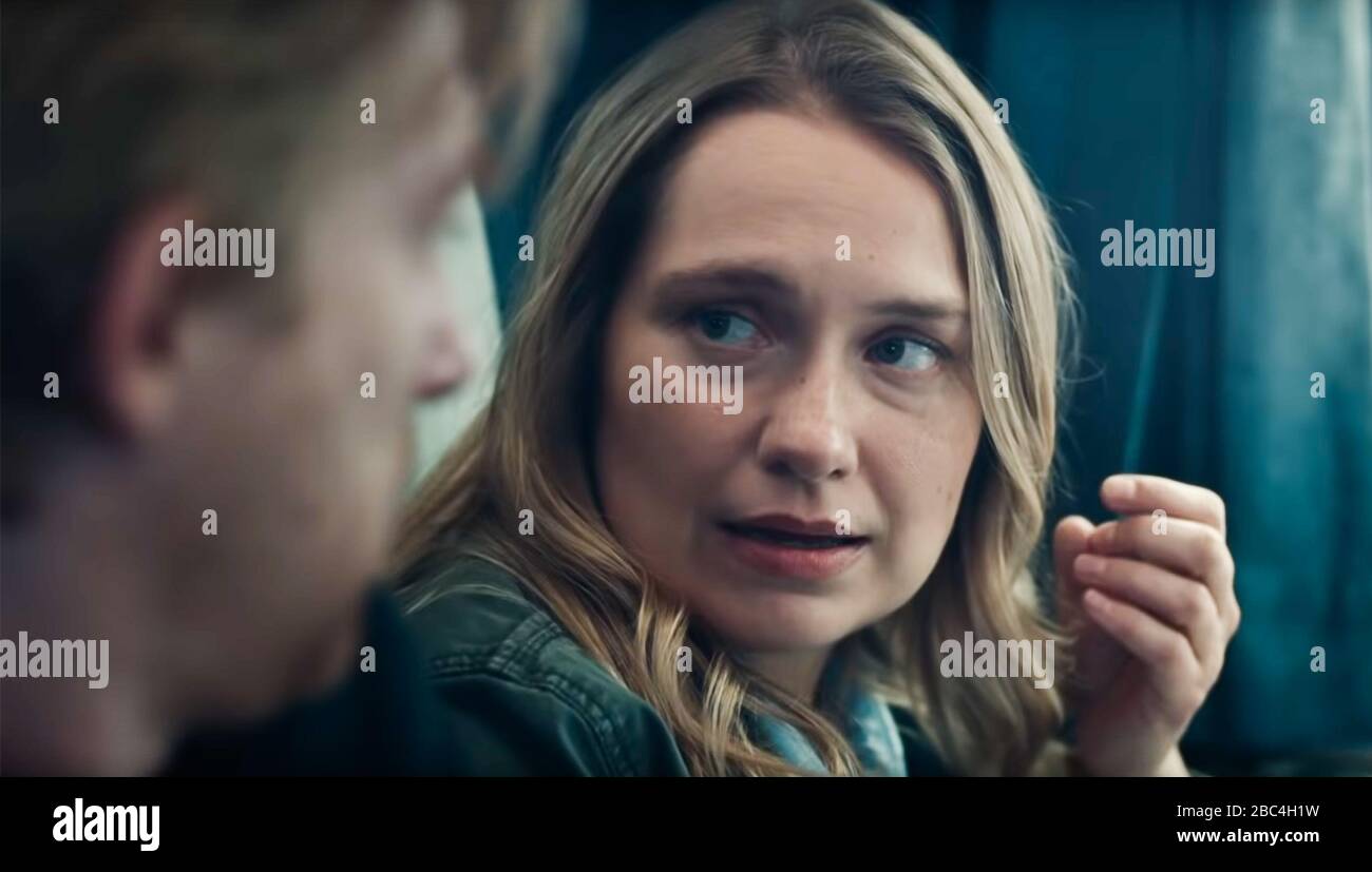 USA. Merritt Wever and Domhnall Gleeson in a scene from ©HBO new series ...