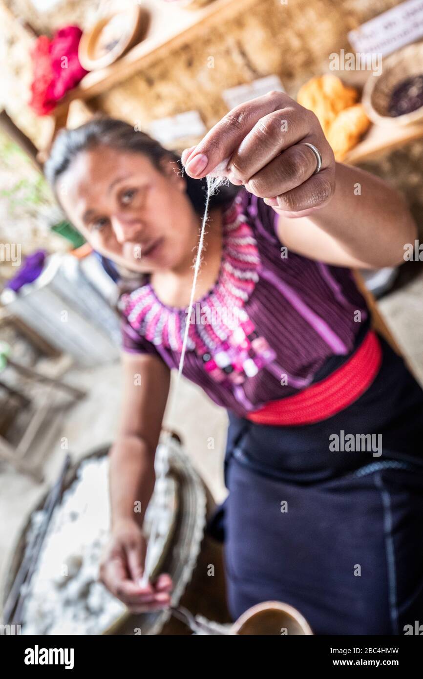 Lake atitlan guatemala maya people hi-res stock photography and images ...