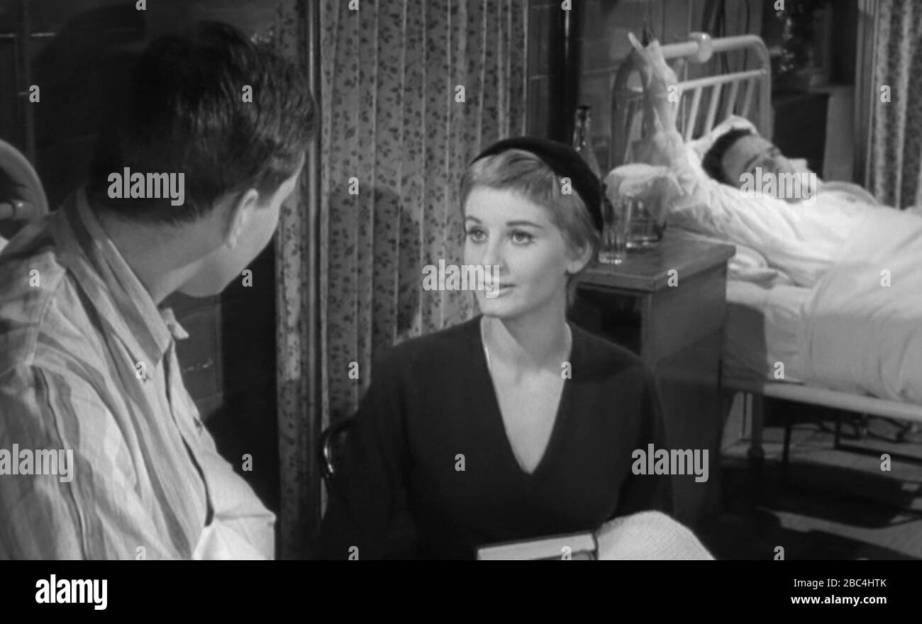 London. UK. Kenneth Williams, Jill Ireland and Kenneth Connor in a ...