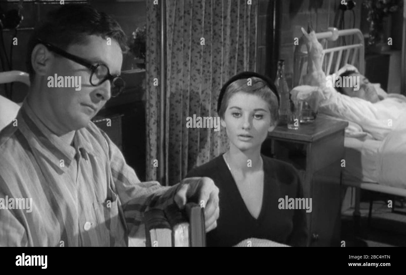 London. UK. Kenneth Williams, Jill Ireland and Kenneth Connor in a ...