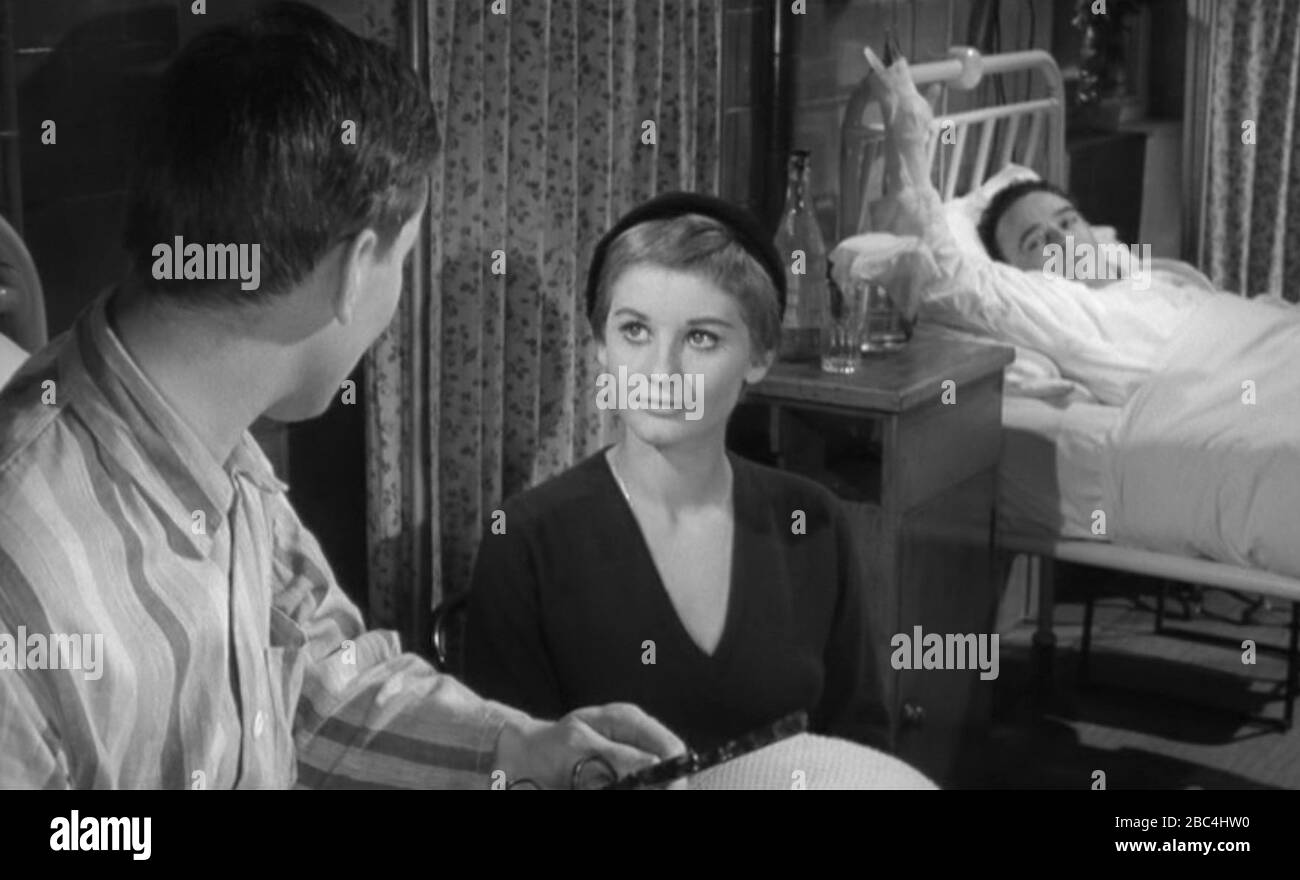 London. UK. Kenneth Williams, Jill Ireland and Kenneth Connor in a ...