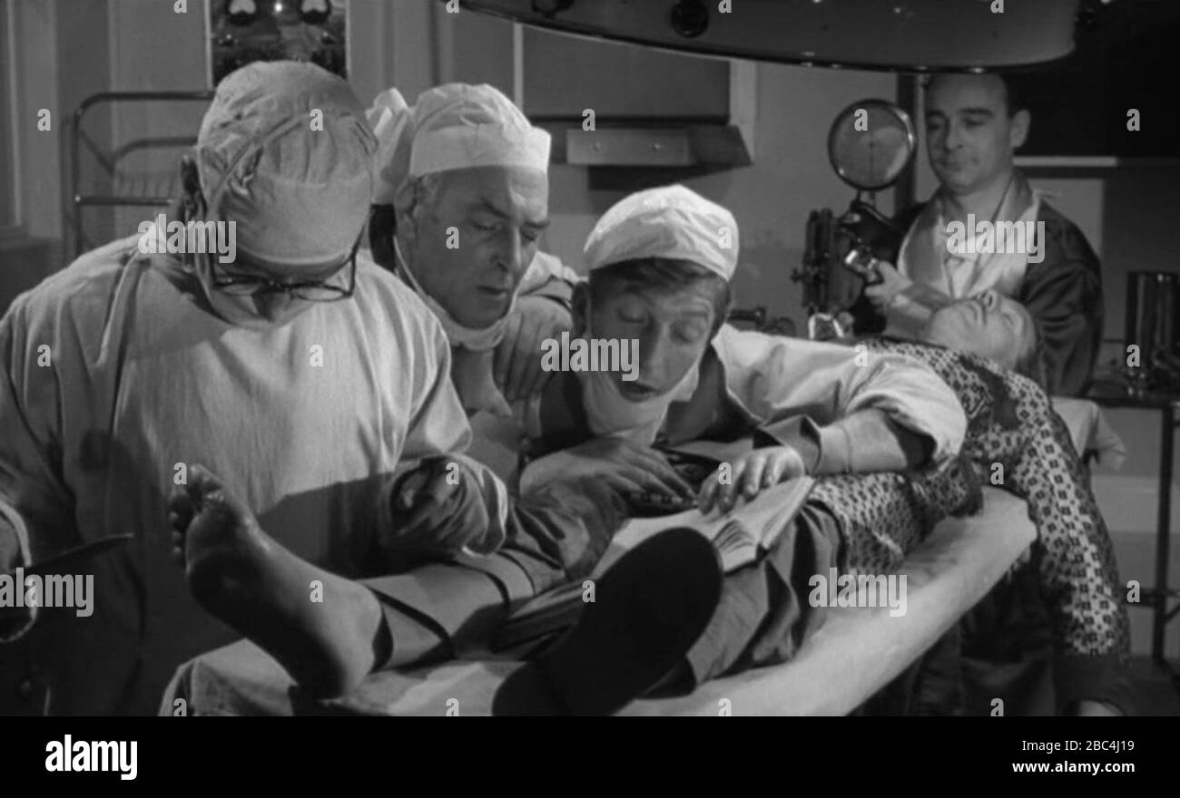 London. UK. Terence Longdon, Kenneth Williams, Cyril Chamberlain and ...