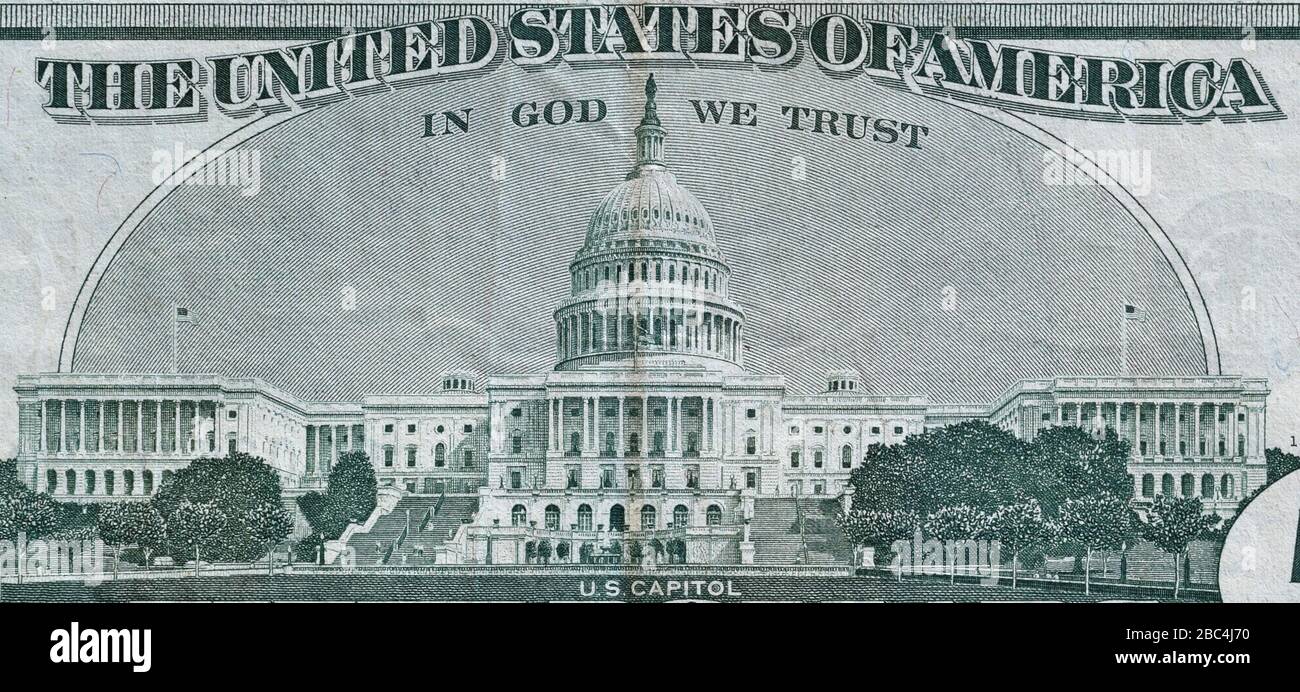 50 dollar bill back hi-res stock photography and images - Alamy