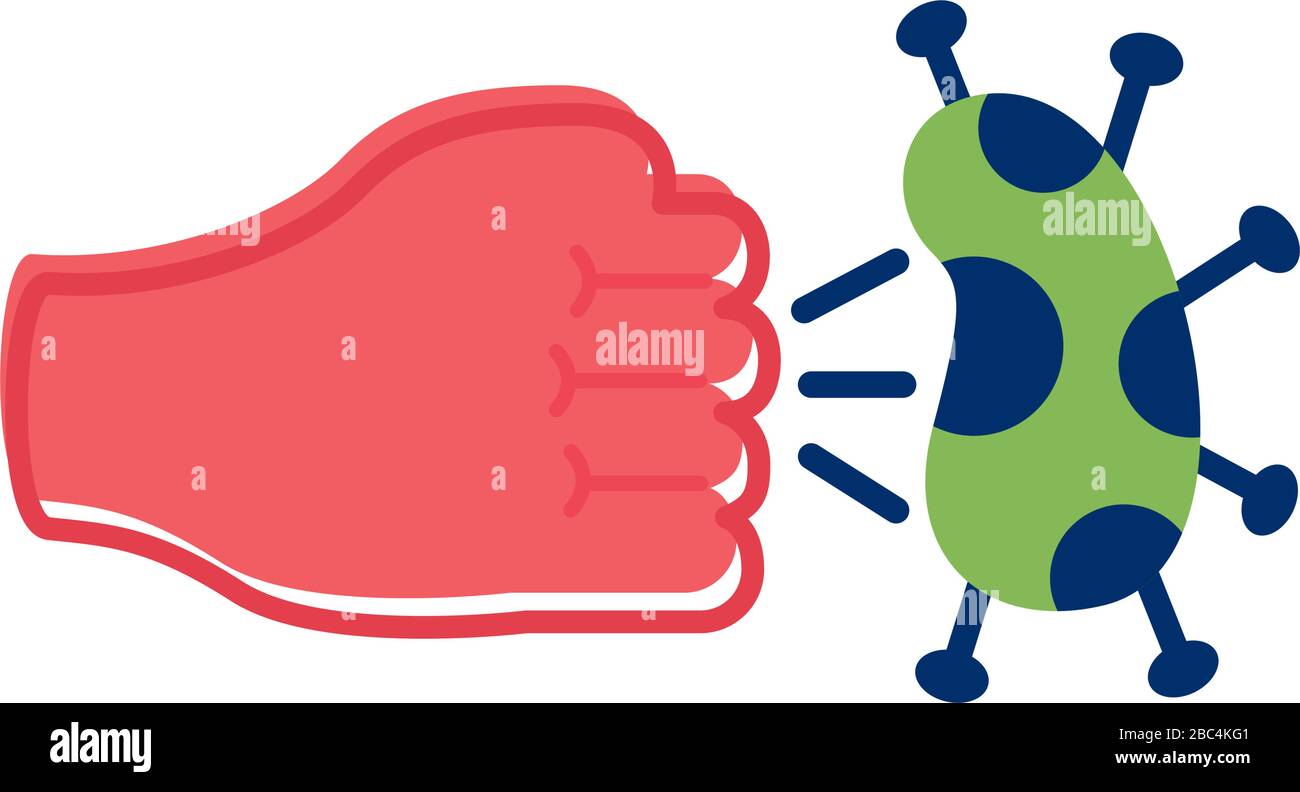 Hand hitting Stock Vector Images - Alamy