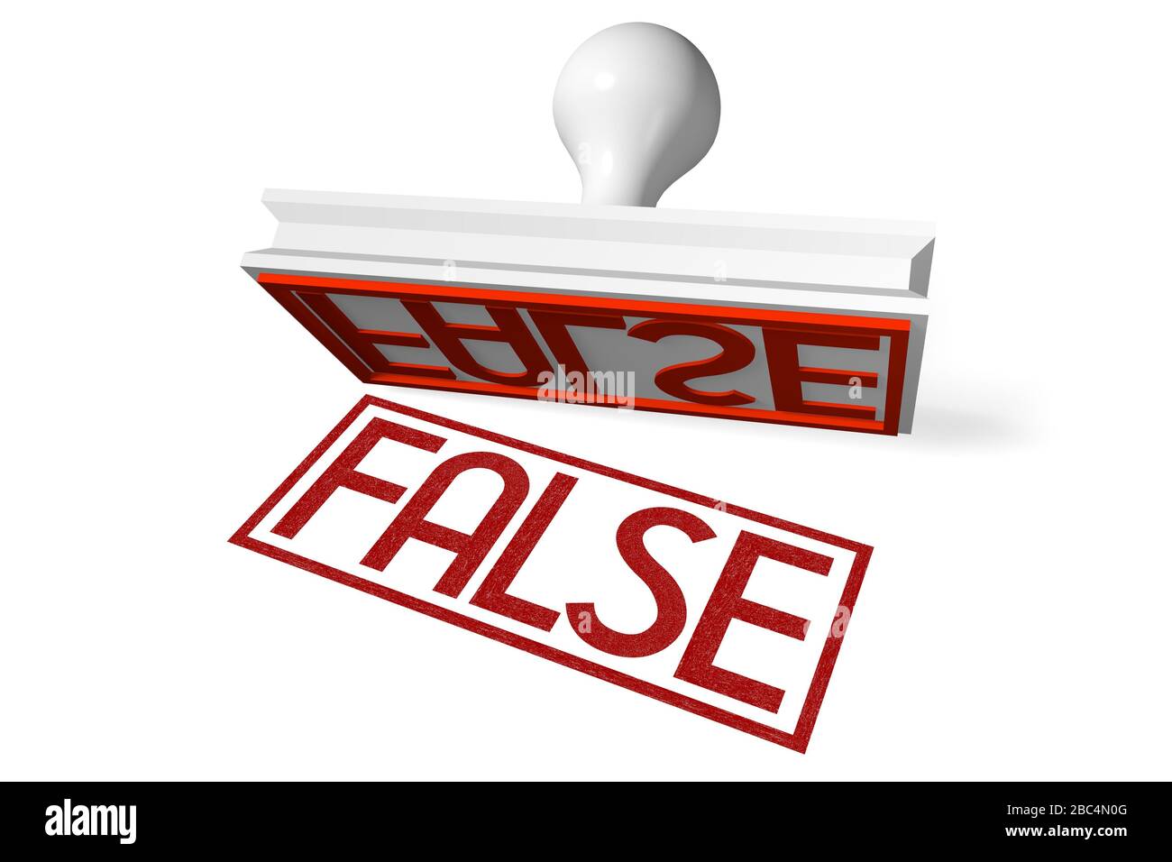 False symbol hi-res stock photography and images - Alamy